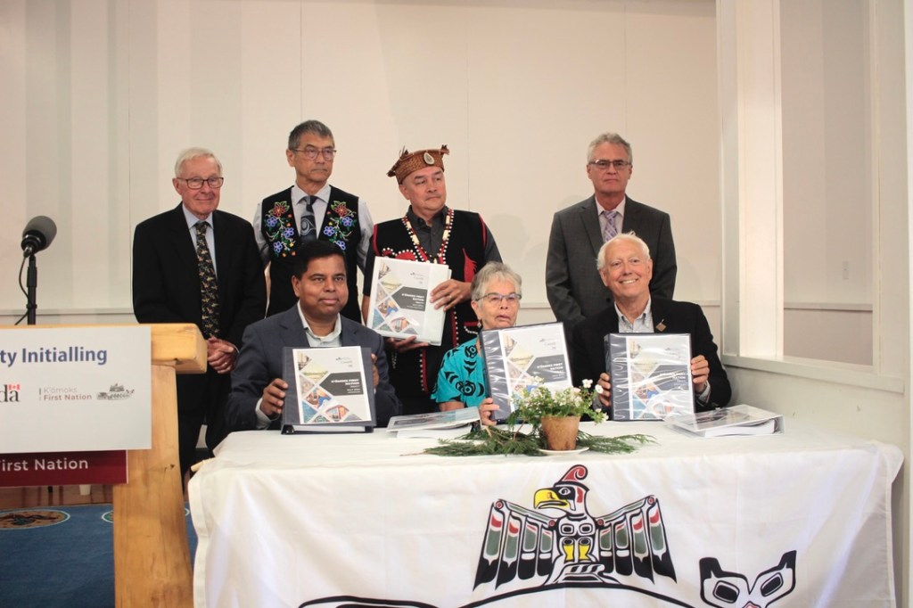 K’ómoks First Nation initials Treaty with Canada, B.C. | Ladysmith ...