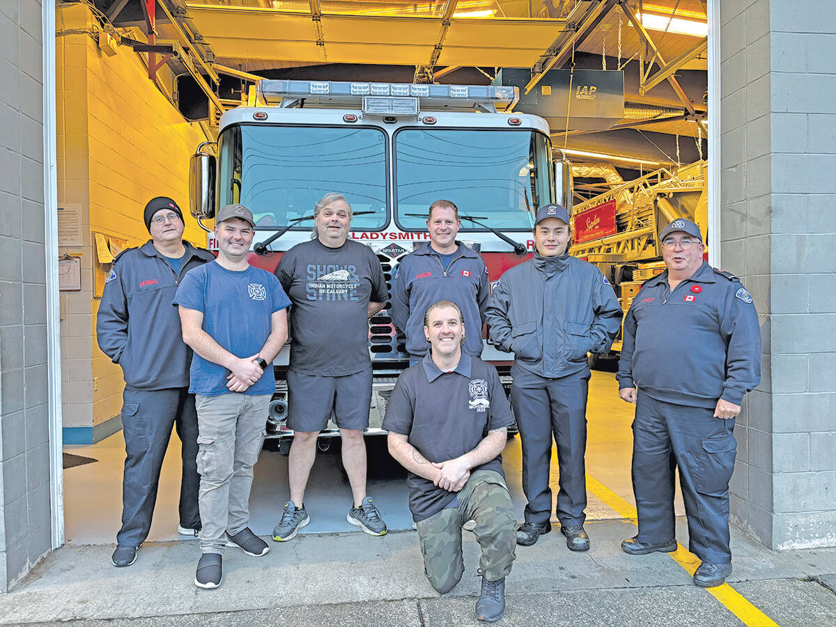 Ladysmith firefighters sporting ‘staches’ for Movember | Ladysmith ...