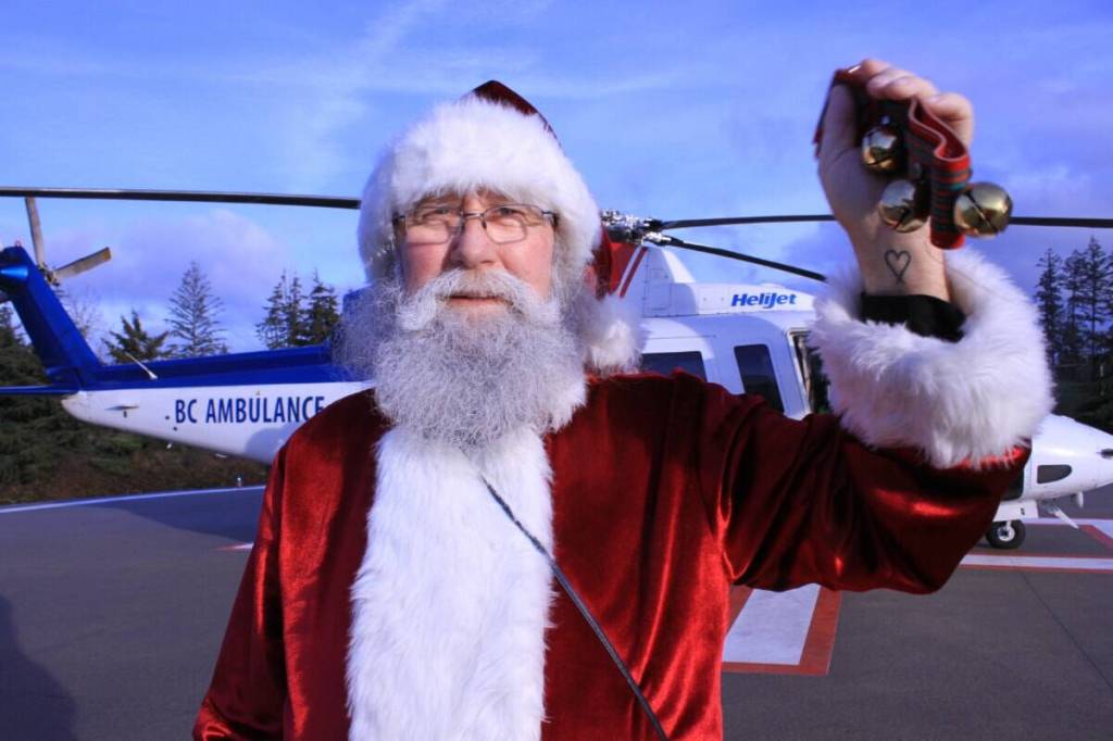 Island hospital teams fill the void as Santa heli visits end after 20 years | Ladysmith Chronicle